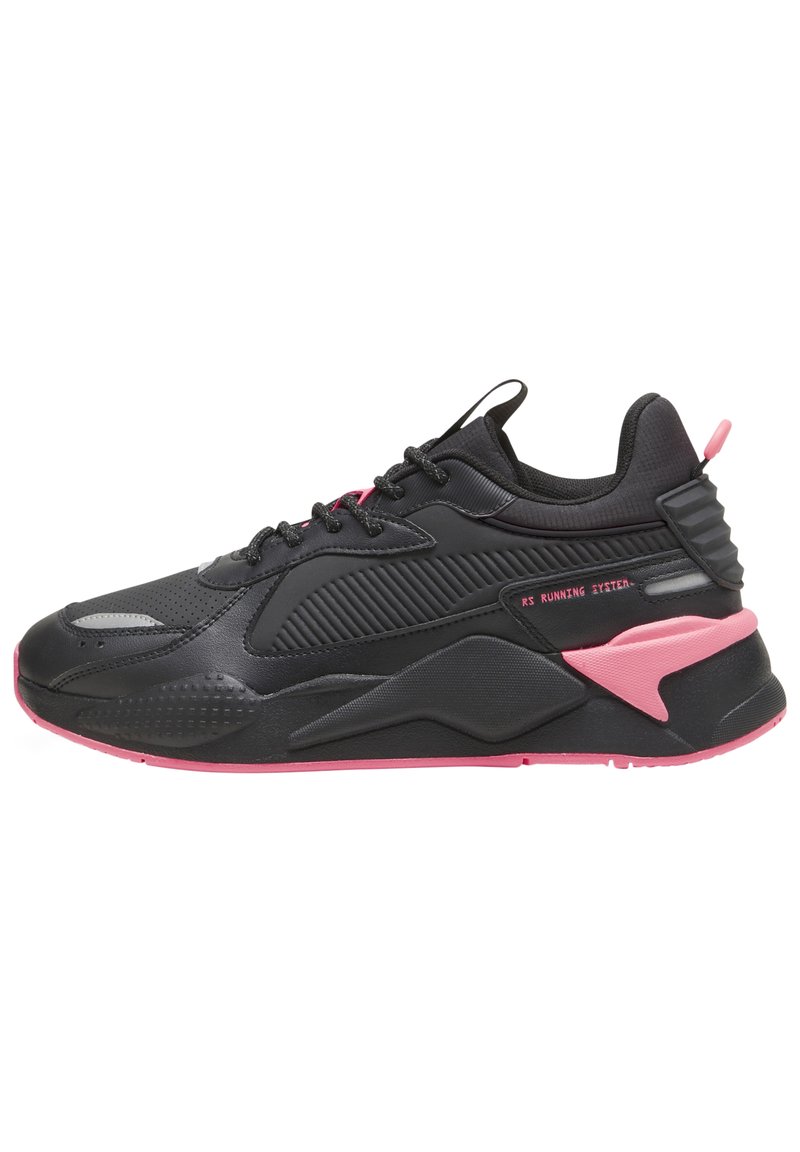 Puma BASKET RS-X TRIPLE - Baskets basses - noir sunset glow/noir ...