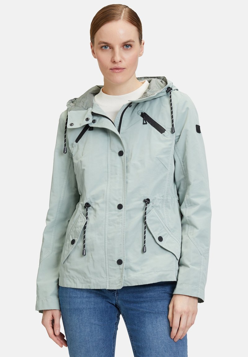 Amber & June MIT KAPUZE - Parka - jadeite/grün - Zalando.de