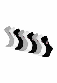 NFL UNISEX 9ER PACK - SHIELD CREW LOGO - Socks - weiß grau schwarz ...