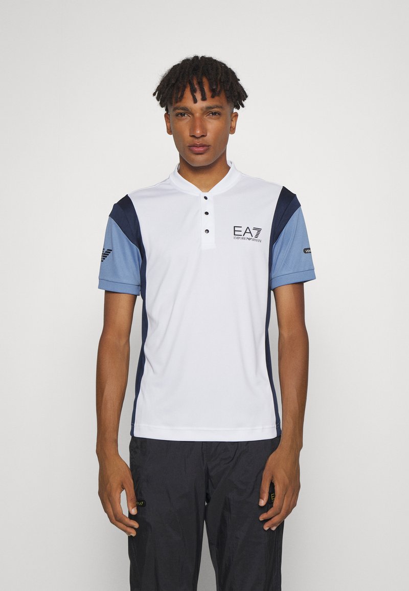 EA7 Emporio Armani TENNIS PRO - Poloshirt - white/weiß - Zalando.de