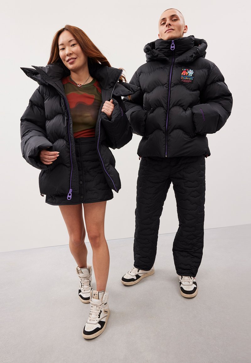 Coach COACHTOPIA - PUFFER UNISEX - Winter jacket - black - Zalando.ie