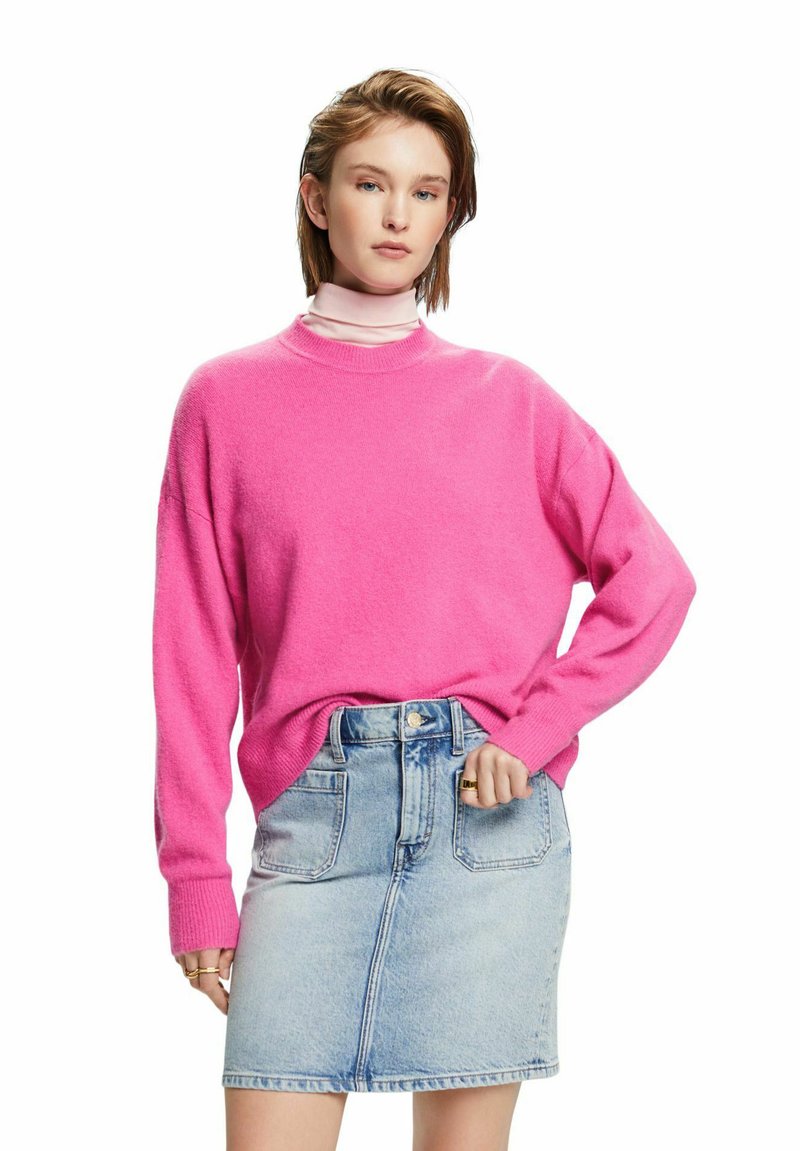Esprit Strickpullover - pink fuchsia 2/pink - Zalando.at