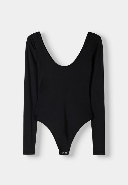 Stradivarius OPEN BACK - Body - black/musta - Zalando.fi