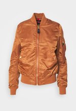 Alpha Industries Chaquetas bomber - hazel brown/marrón - Zalando.es