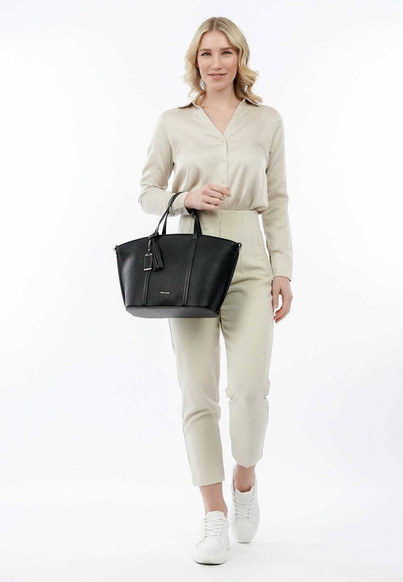 Tamaris TAS AGNES - Handbag - black/black - Zalando.de