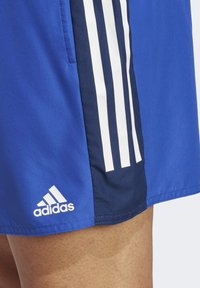 adidas Performance COLORBLOCK STRIPES - Badeshorts - semi lucid blue ...