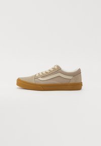 Vans OLD SKOOL - Trainers - neutral block gray/gum/grey - Zalando.co.uk