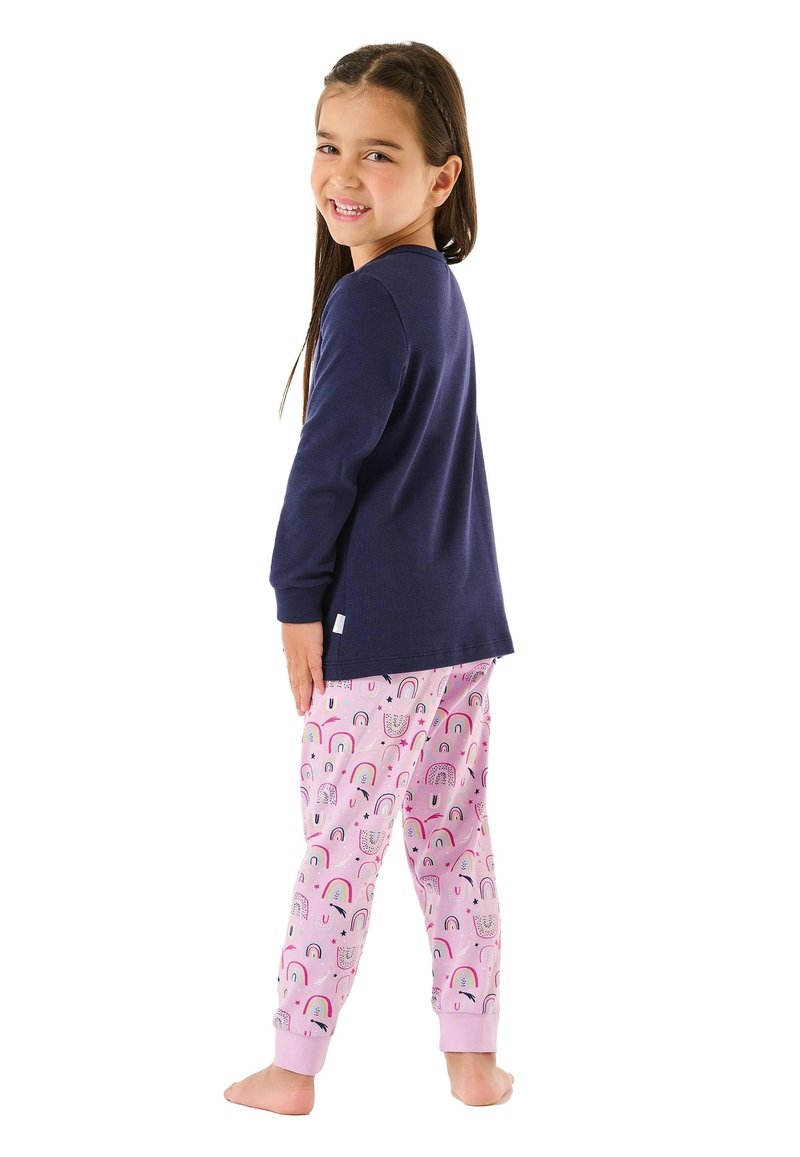 Schiesser Set Pyjama Set Dunkelblau Rosa Dark Blue Zalando De