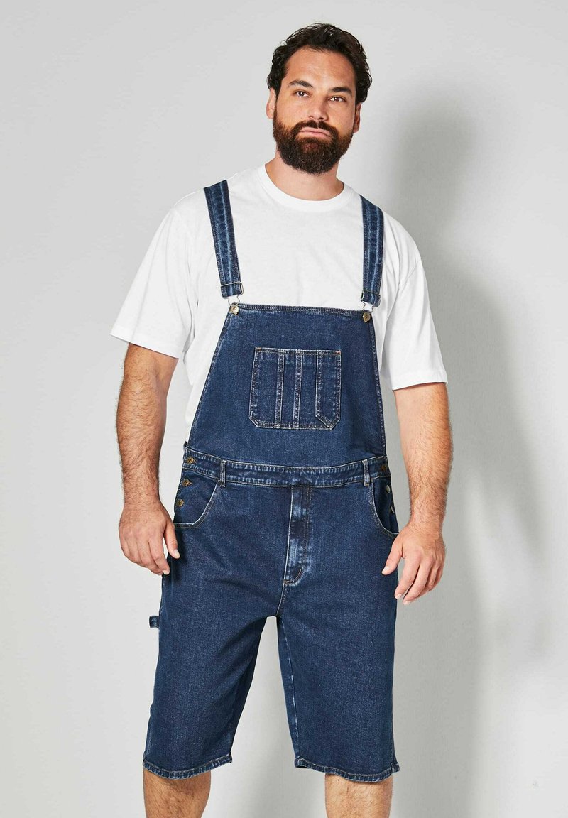 John F. Gee Dungarees - blue stone/blue denim - Zalando.de