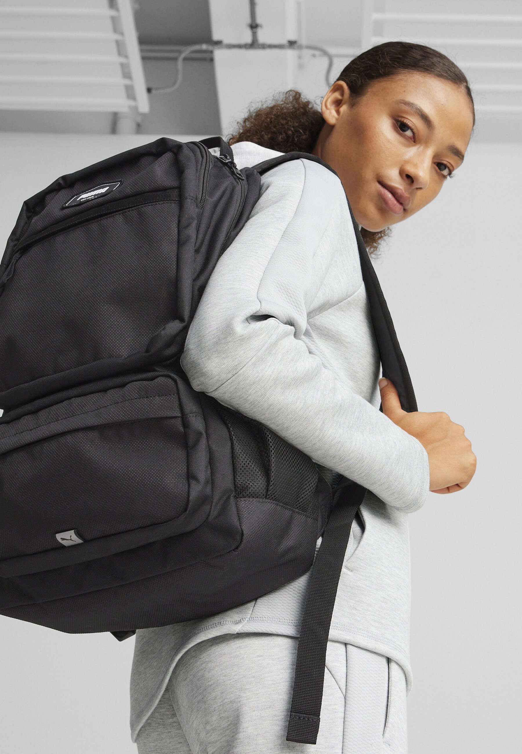 Puma unisex black deck backpack store