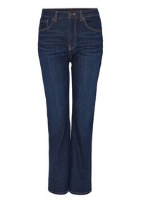 Opus FLARED - Flared Jeans - authentic dark blue/dark-blue denim ...