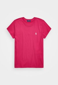 Polo Ralph Lauren NEW SHORT SLEEVE - Tricou basic - pink sky/roz melanj ...