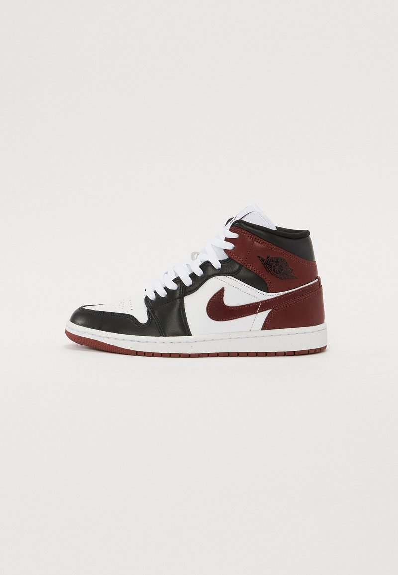 Jordan AIR JORDAN 1 MID SE - Zapatillas altas - white/dark pony/black ...
