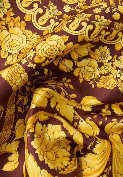 Versace FOULARD BAROCCO - Foulard - burgundy/gold-coloured/gold ...