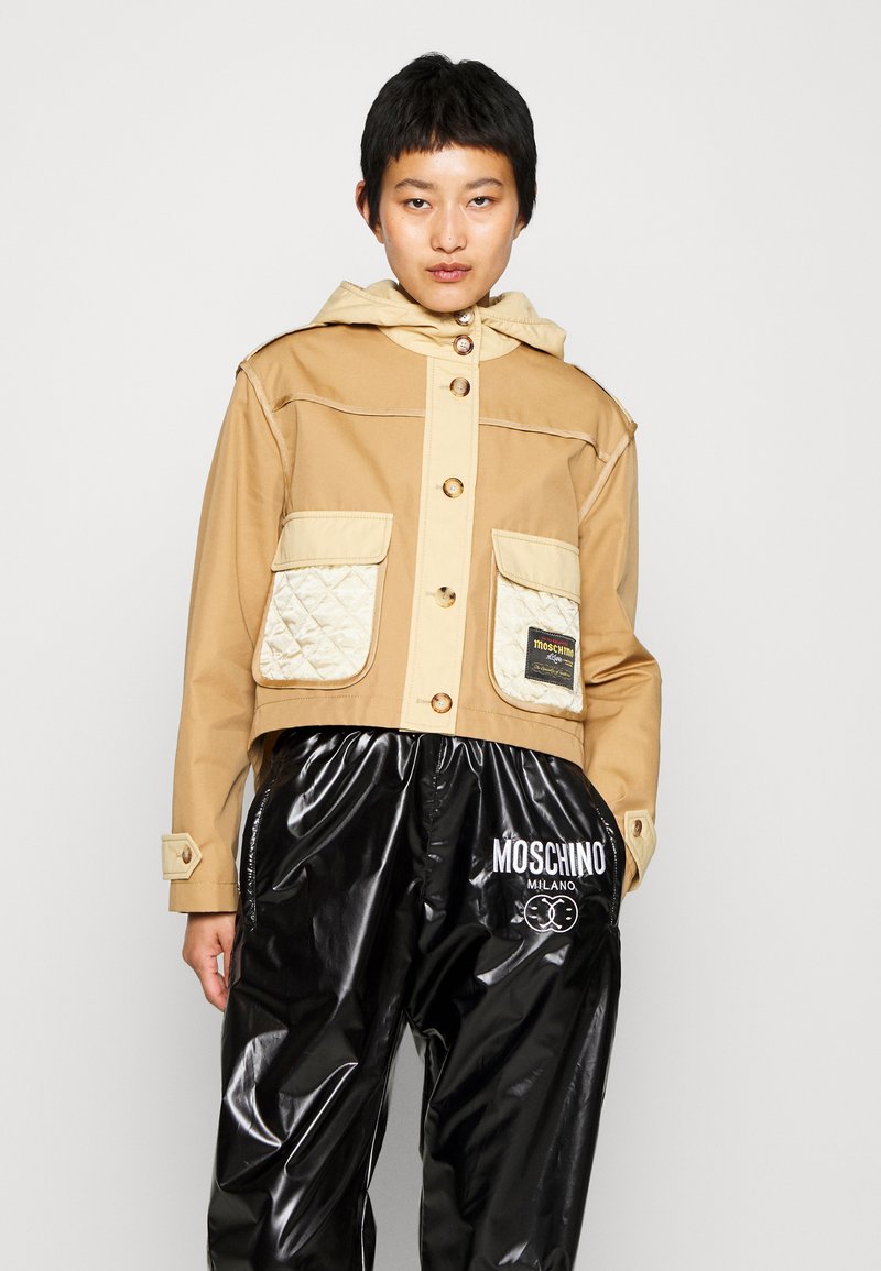 MOSCHINO TAILORING INSIDE OUT - Bomber Jacket - fantasy print beige ...