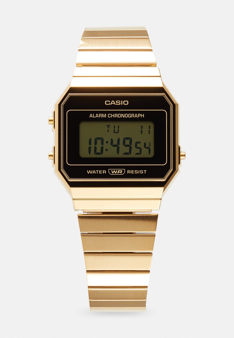 Casio A700 UNISEX - Digital watch - gold-coloured - Zalando.co.uk