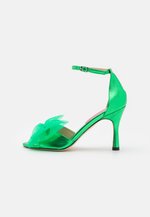 Custommade ASHLEY - High Heel Sandalette - metallic green/grün-metallic ...