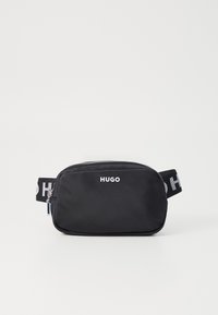 HUGO BEL BUMBAG - Bum bag - black - Zalando