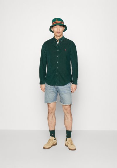 Polo Ralph Lauren SLBDPPCS-LONG SLEEVE-SPORT SHIRT - Camisa - hunt club green/verde - Zalando.es