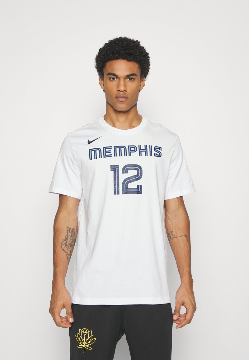 Nike Performance NBA JA MORANT MEMPHIS GRIZZLIES NAME & NUMBER TEE ...