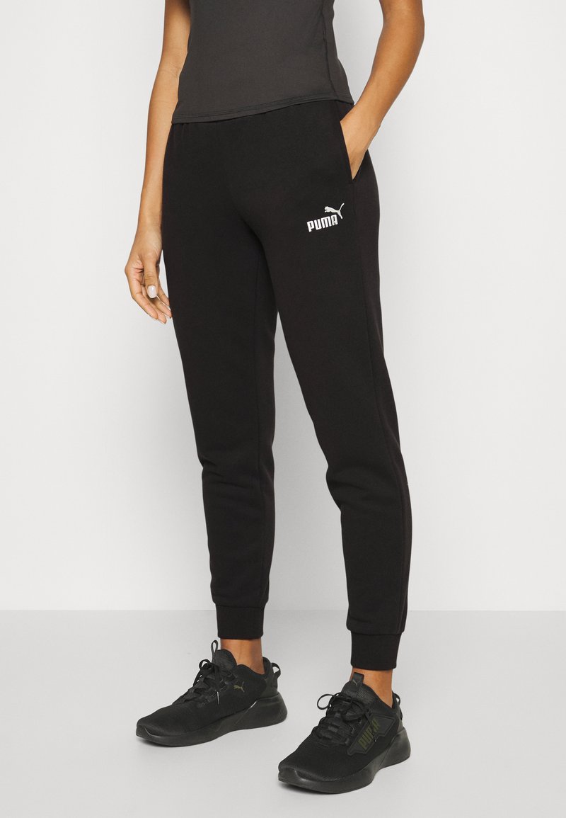 Puma ESS ELEVATED PANTS - Jogginghose - black/schwarz - Zalando.at