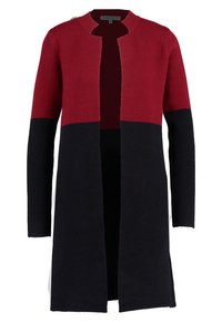 Morgan BLOCK - Cardigan - burgundy/black/black - Zalando.co.uk