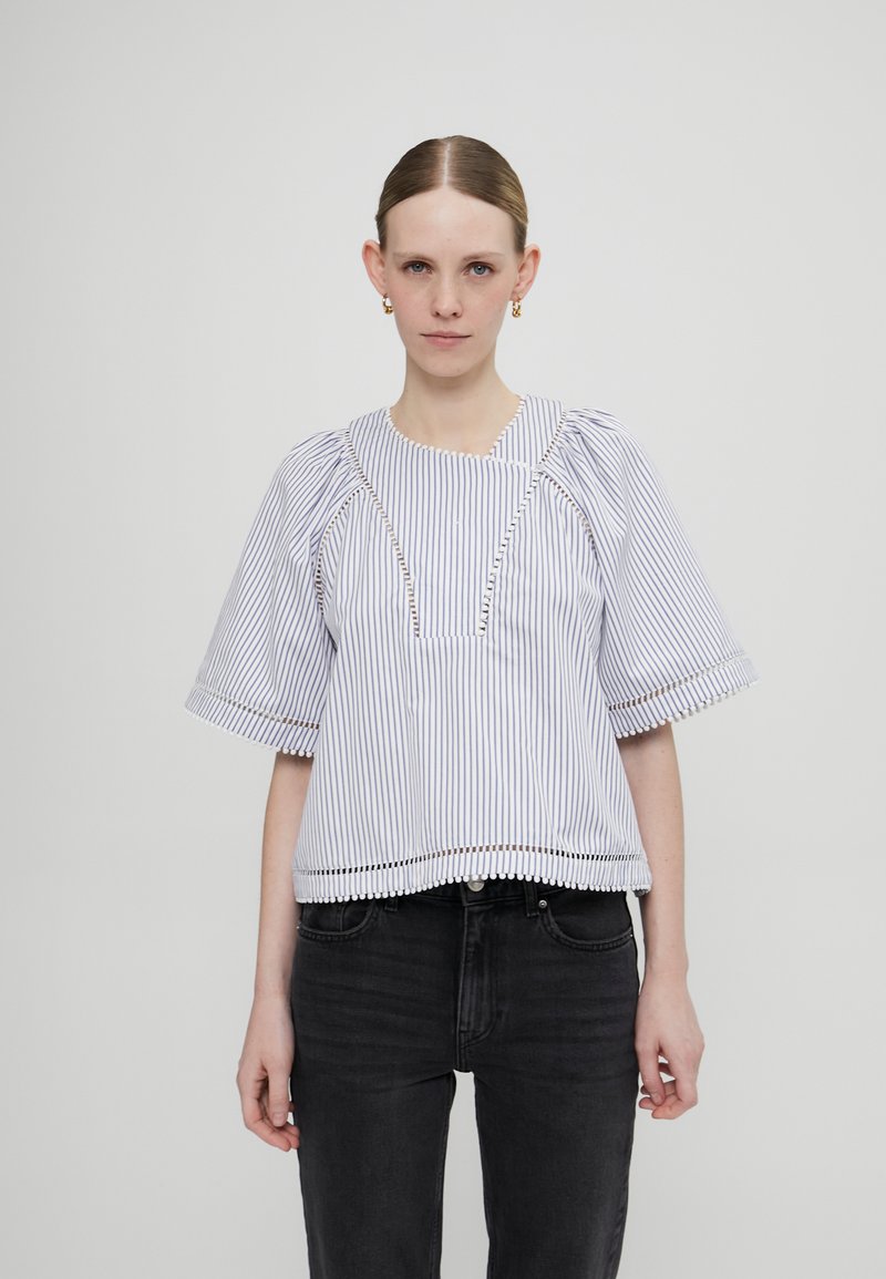 MUNTHE OZILLA - Bluse - blue/blau - Zalando.at