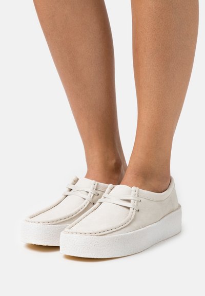 Clarks Originals WALLABEE CRAFT - Bottines à plateau - black/noir ...