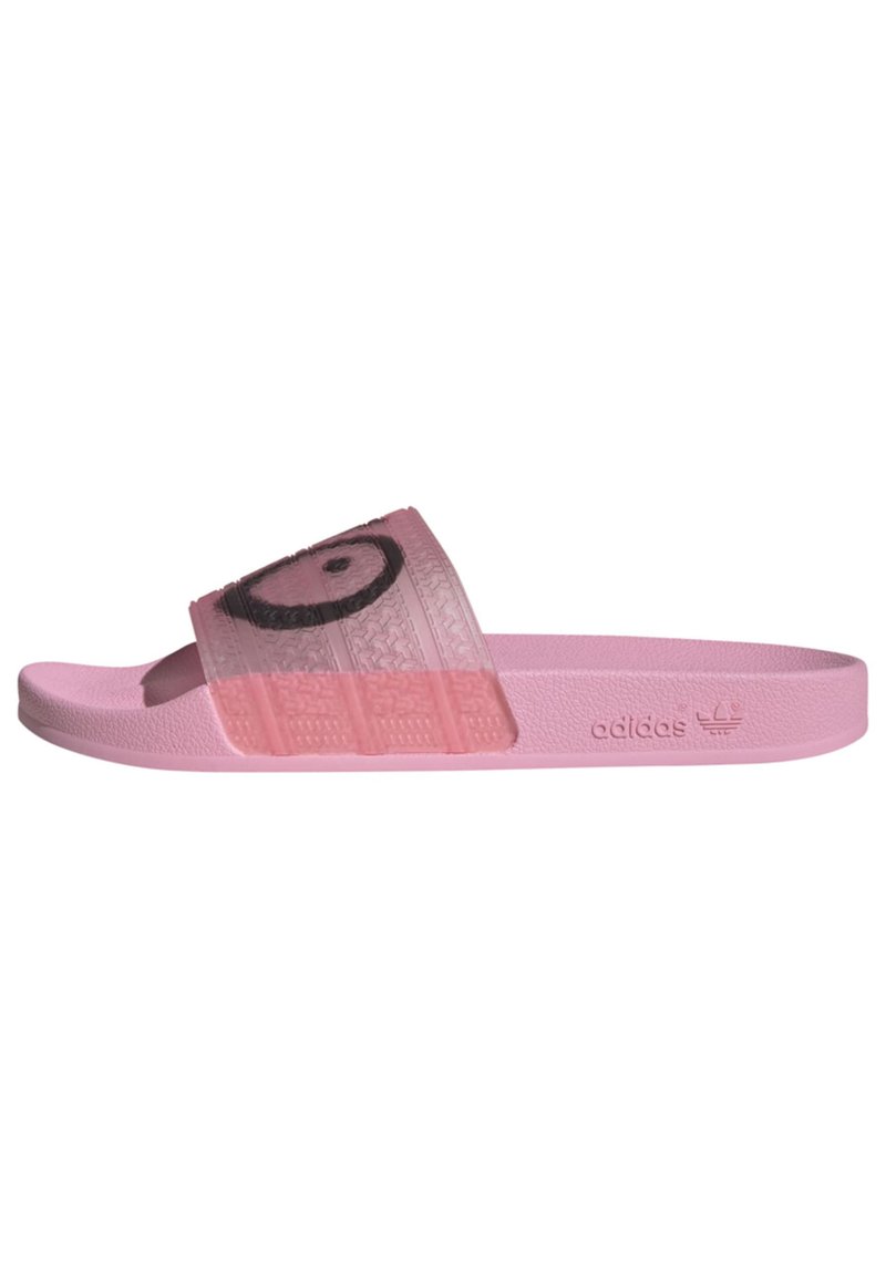 adidas Originals ADILETTE UNISEX - Pool slides - semi pink glow/core ...