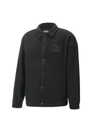 Puma TEAM FANCY - Fleecejacke - puma black/schwarz - Zalando.de