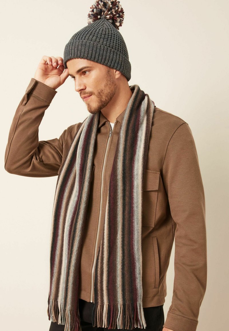 Next BOBBLE SET - Bufanda - charcoal grey multi colour/gris - Zalando.es