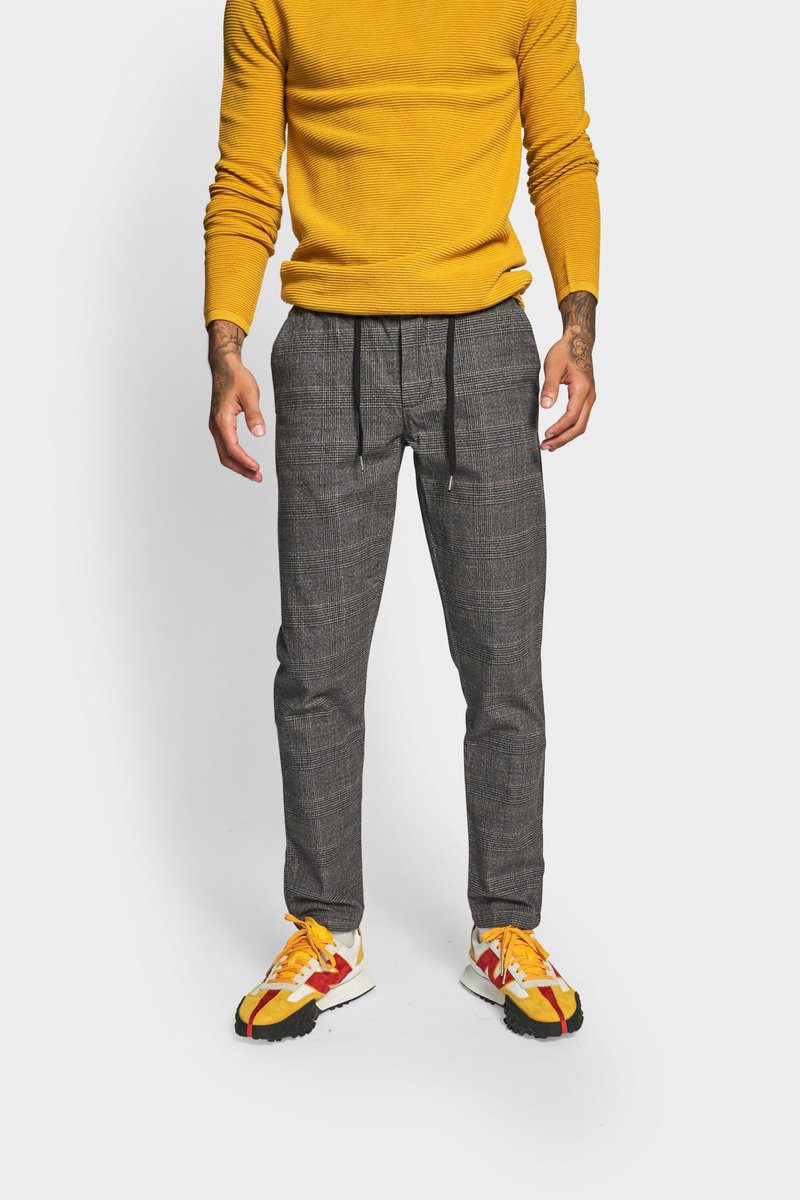 Redefined Rebel RRKING - Chino - wales check/grau - Zalando.de