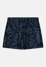 Versace SWIM GIADA BAROQUE KIDS - Swimming shorts - navy blue/blue ...