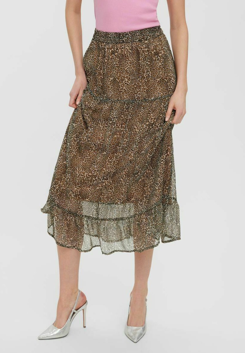 Vero Moda A-lijn rok - birch/beige - Zalando.be