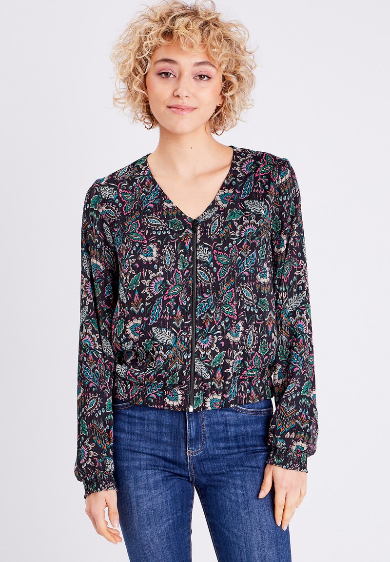 Cache Cache MIT LANGEN ÄRMELN - Chaqueta de entretiempo - noir/negro ...