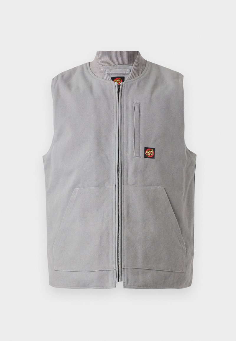 Santa Cruz CLASSIC LABEL UNISEX - Vest - blue/grey/blågrå - Zalando.dk