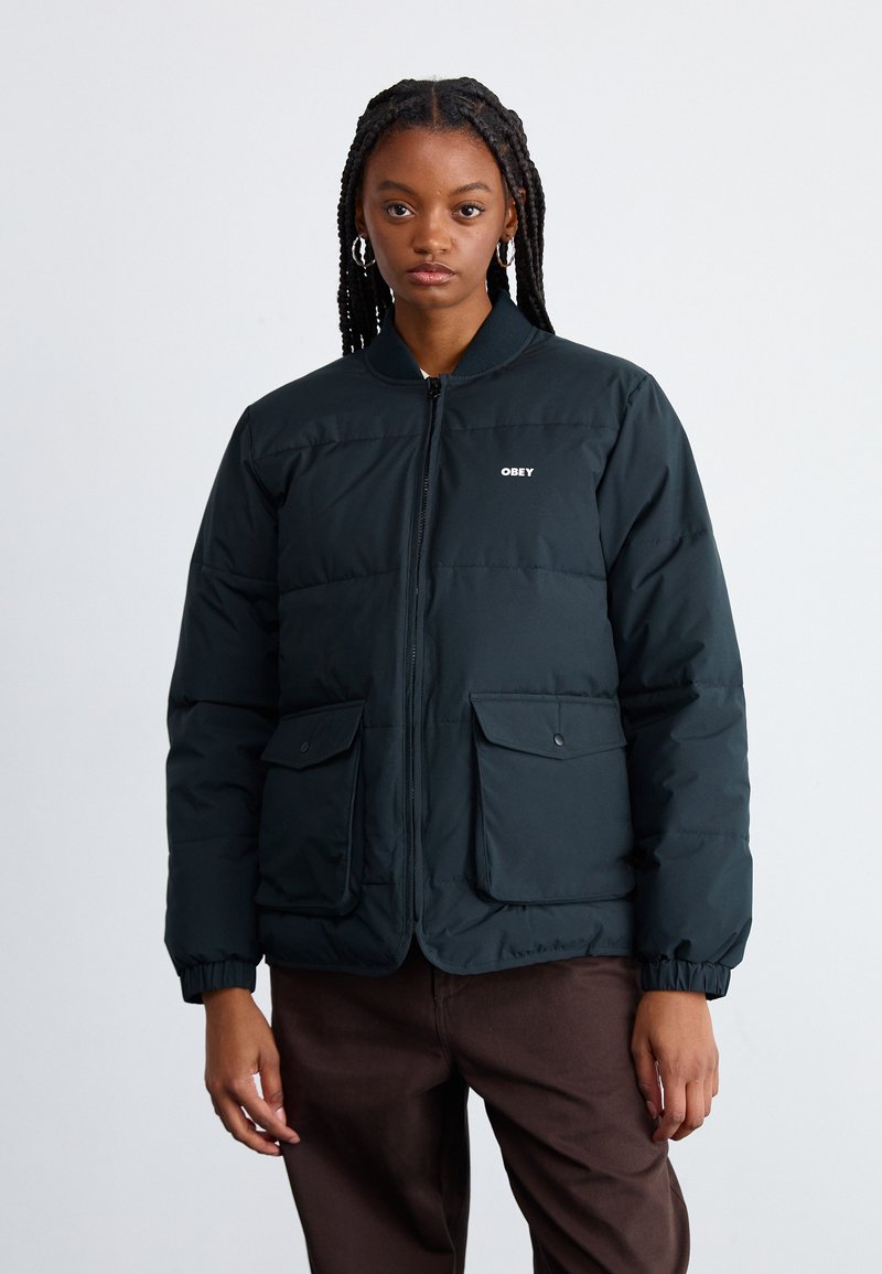 Obey Clothing OLYMPIA JACKET - Winter jacket - black - Zalando.ie
