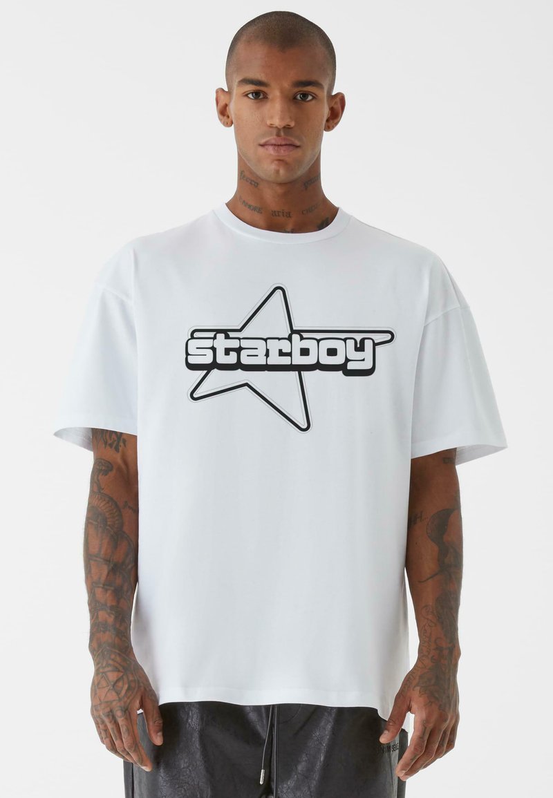 9N1M SENSE STARBOY - T-Shirt print - white/weiß - Zalando.de