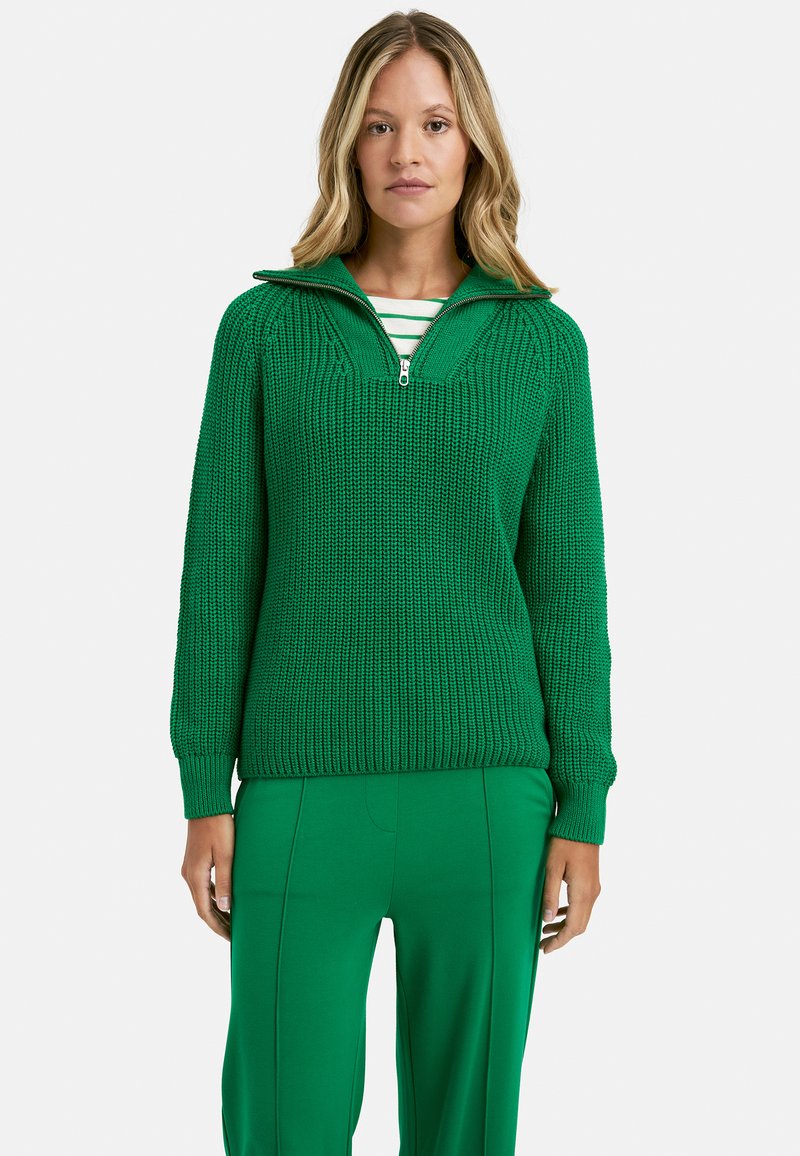 Smith&Soul TROYER - Džemperis - deep green/zaļš - Zalando.lv