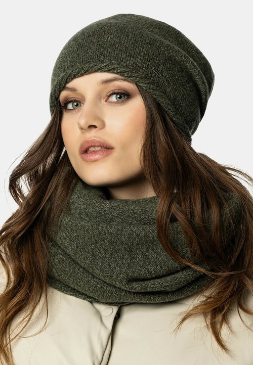 Superdry BOBBLE - Bonnet - light grey tweed/gris clair - ZALANDO.BE