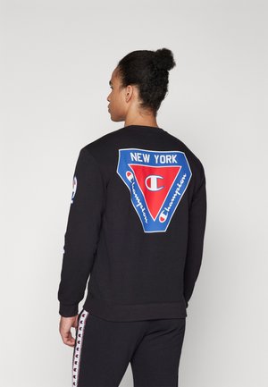 Champion NEW YORK YANKEES TRACKSUIT - Chándal - grey/dark blue/gris ...