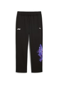 Puma F1® NEON ENERGY - Tracksuit bottoms - black - Zalando