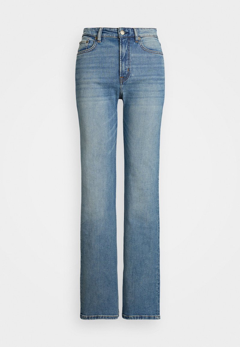 Lauren Ralph Lauren HIGH RISE WIDE LEG JEAN - Jeans Bootcut - alicia ...