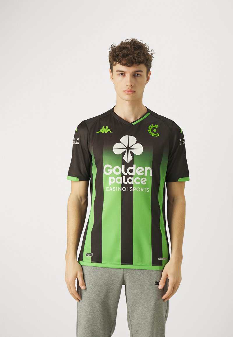 Kappa KOMBAT HOME BRUGES - Club wear - black/green classic/black ...