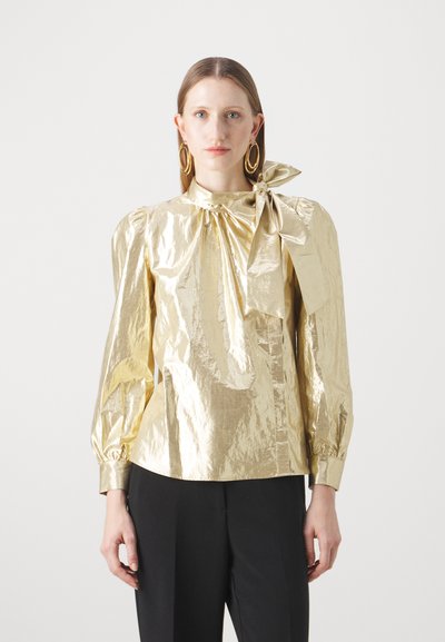 Caroll FASHION ELEGANT MODERN DIAMOND - Blouse - gold/doré - ZALANDO.FR