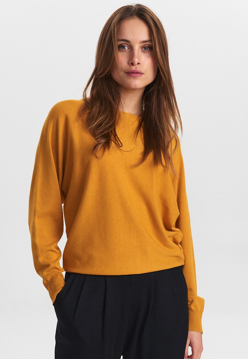 Nümph NUDAYA NOOS - Pullover - golden spice/jaune - ZALANDO.CH