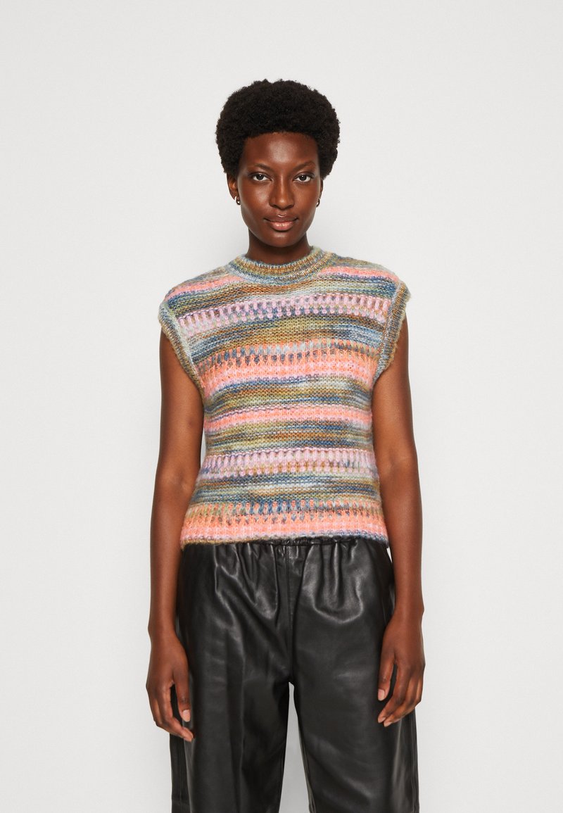 edc by Esprit CREW NECK SWEATER - Maglione - coral orange/corallo ...