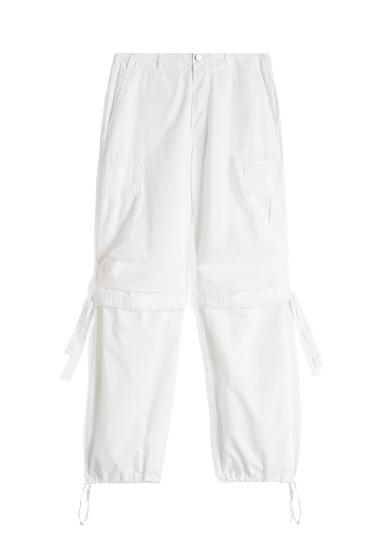 Freddy MELANIE CARGO - Bukse - bianco direct dyed/hvit - Zalando.no