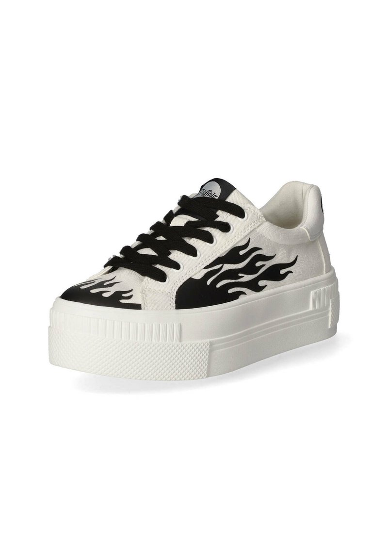 Buffalo PAIRED FLAME - Sneakers laag - weiß schwarz/wit - Zalando.nl