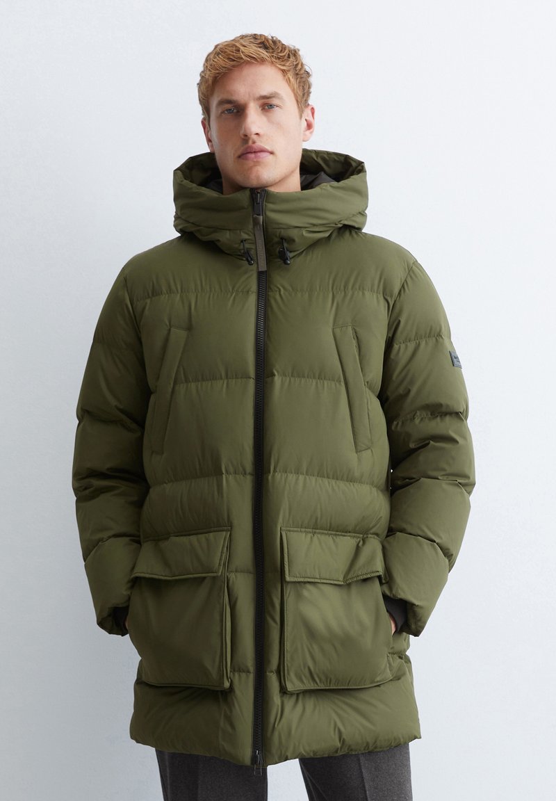 Marc O'Polo PUFFER ESSENTIALS HERO - Down coat - dried herb/light green ...